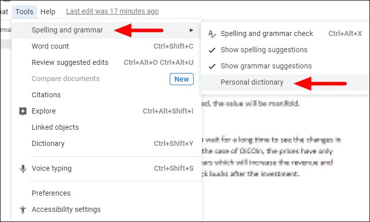 How To Reset Google Docs To Default Settings