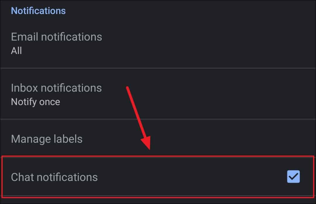 How to Disable Google Chat Notifications in Gmail
