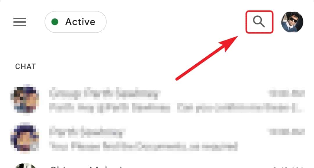 How to Search in Google Chat