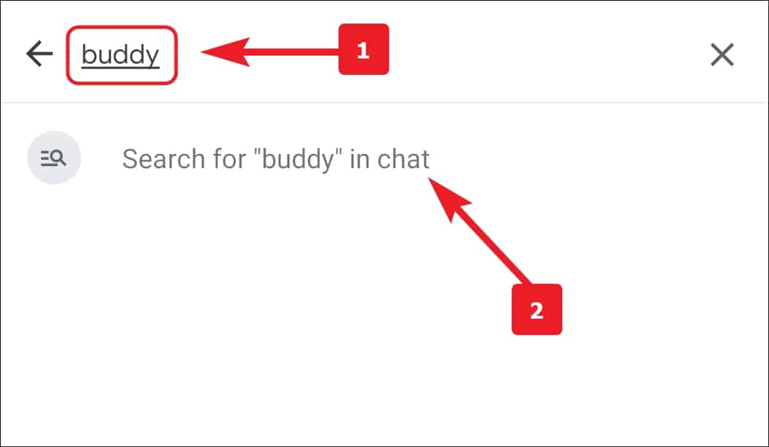 How to Search in Google Chat