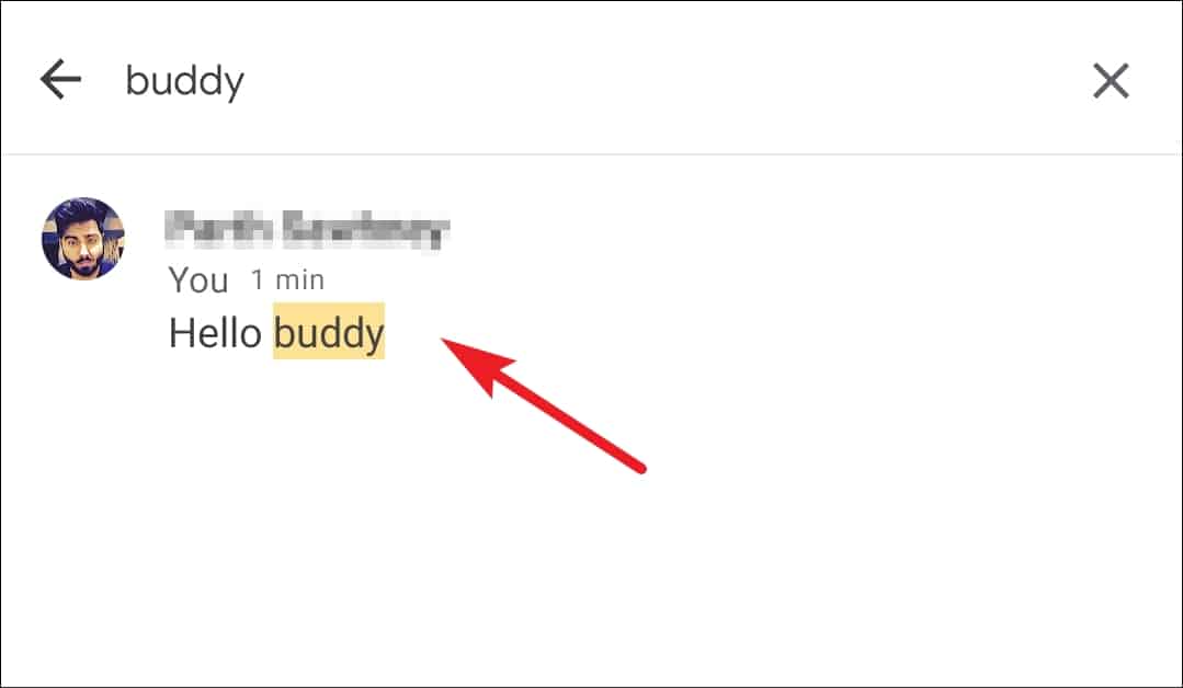 How to Search in Google Chat