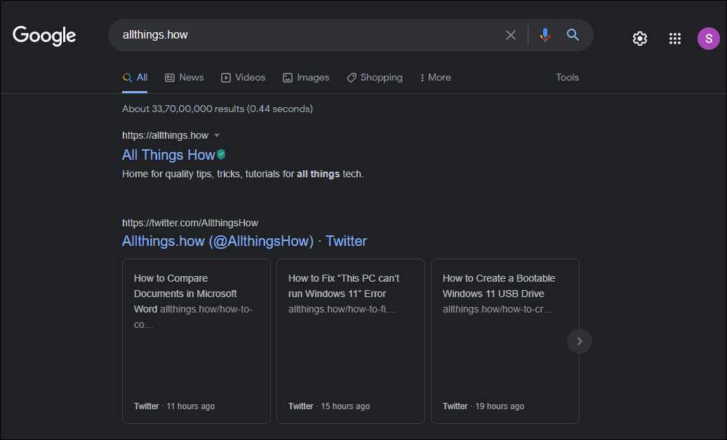 How to Enable or Disable Dark Mode in Google Search