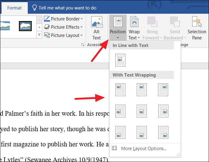 How To Wrap Text In Word