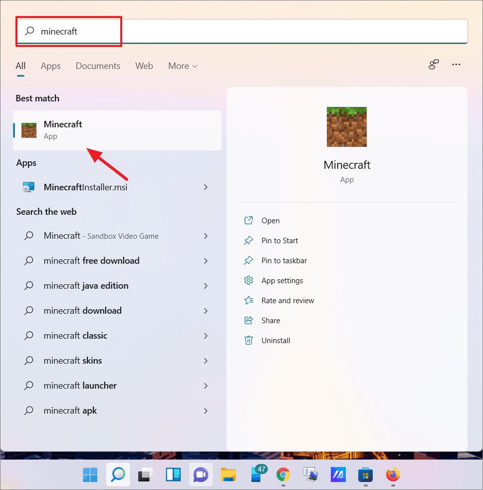 How to Get Minecraft on Windows 11
