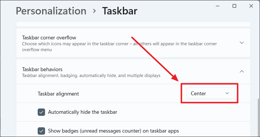 How to Hide Taskbar in Windows 11
