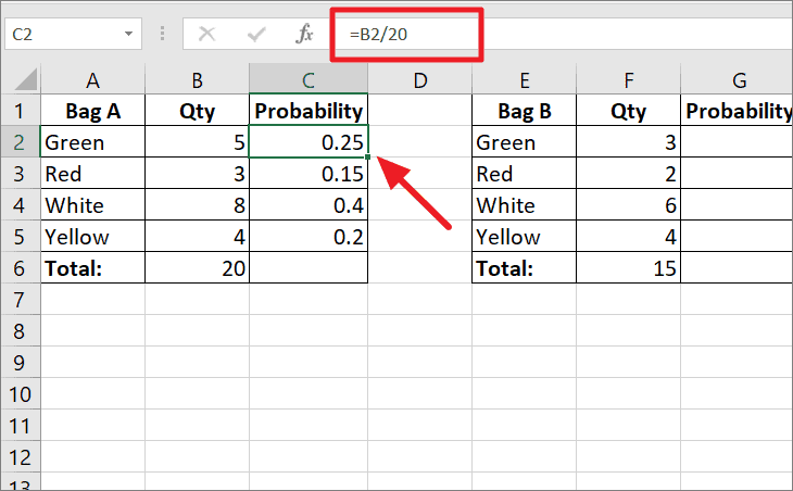 How To Calculate Probability In Excel