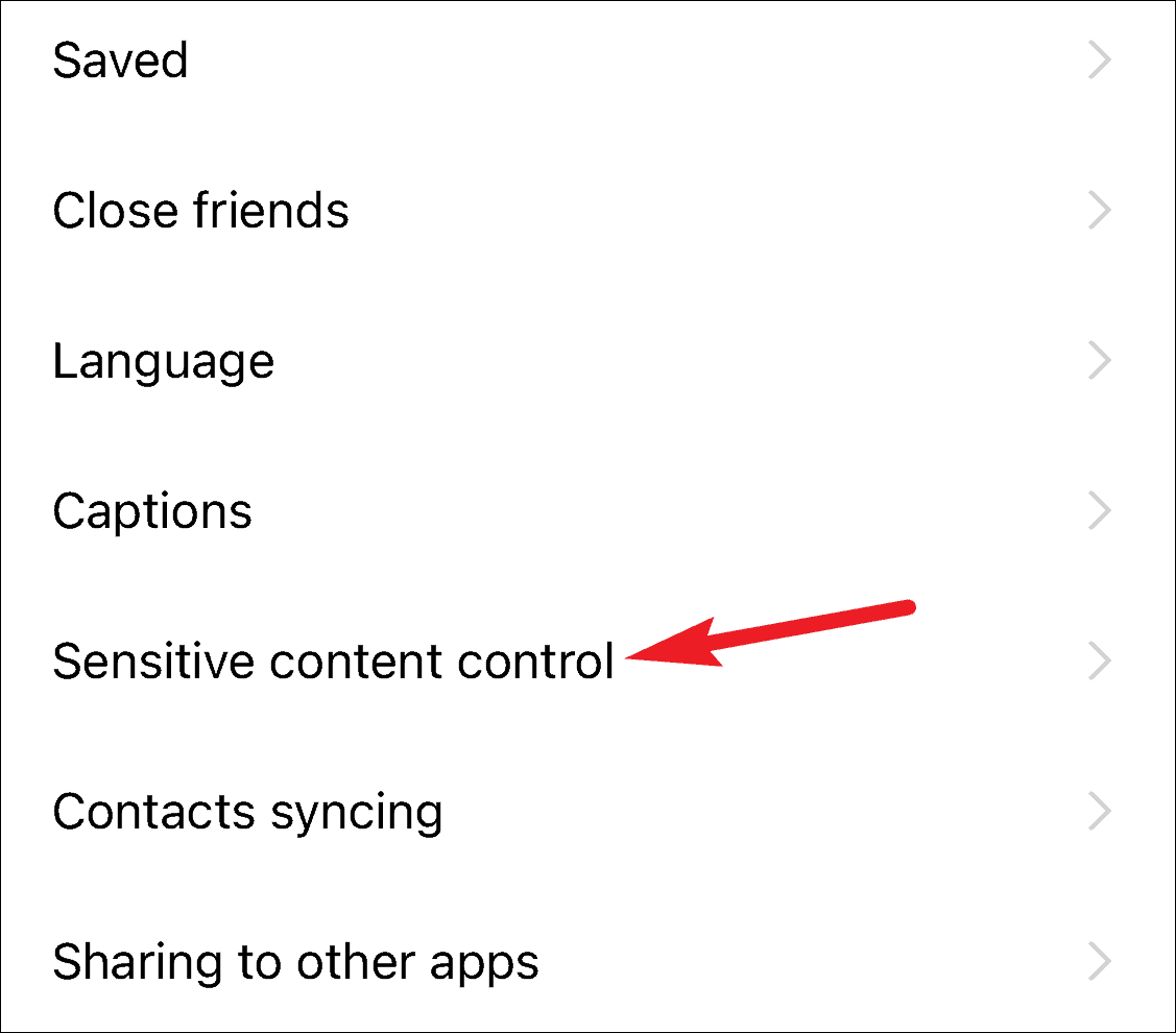 How to Disable Sensitive Content Filter on Instagram