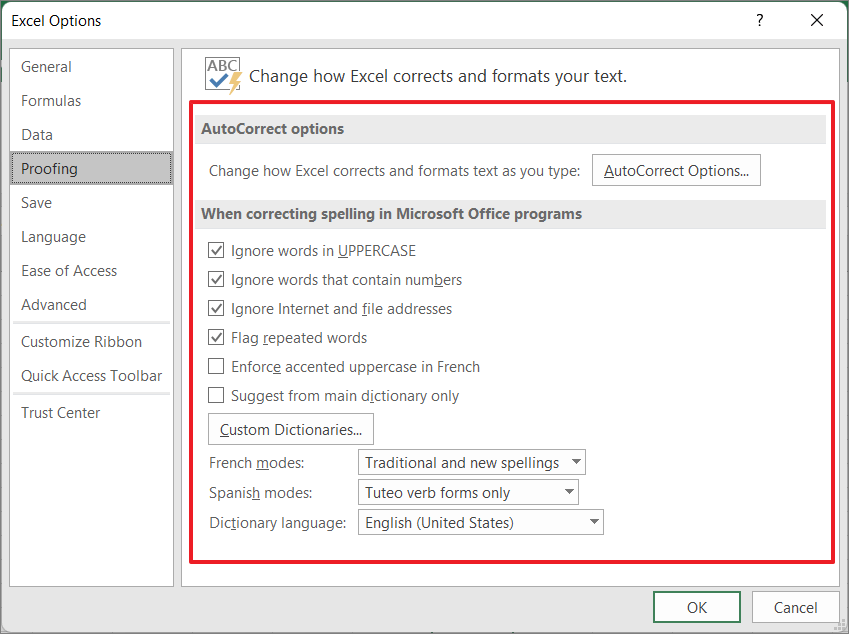 How to Spell Check in Excel