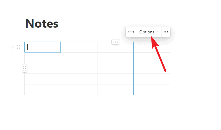 How To Create A Table In Notion