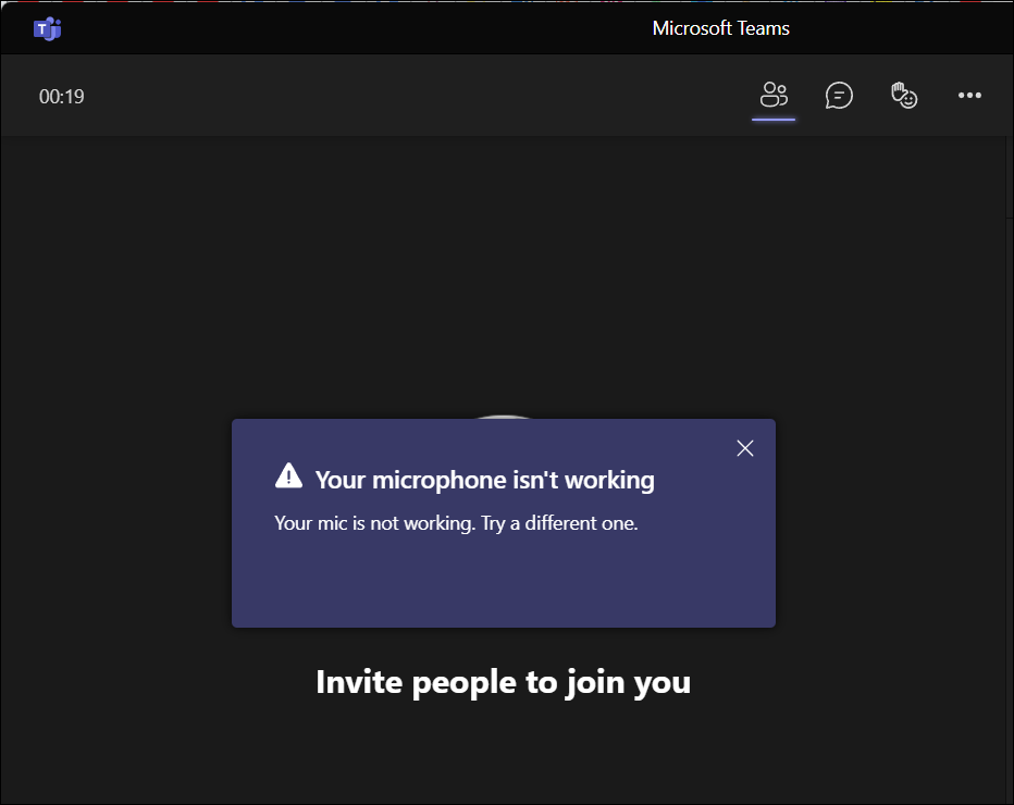 How To Fix Microsoft Teams Microphone Not Working Issue