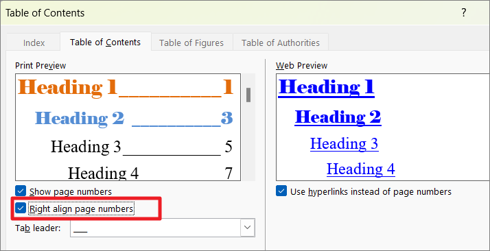 How To Create A Table Of Contents In Microsoft Word