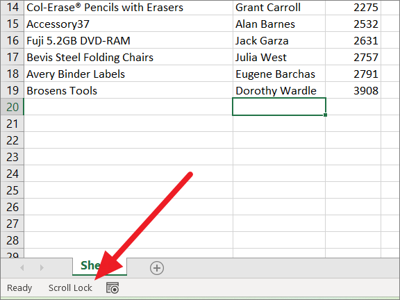 How To Fix Arrow Keys Not Working In Excel Problem