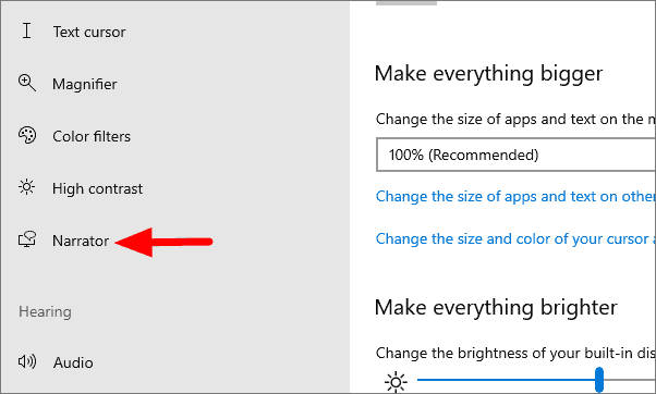 Windows 10 How To Disable Narrator Srusvica