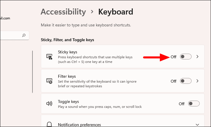 How To Turn Off Sticky Keys In Windows 11 All Things How